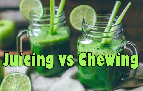 Juicing vs Chewing — Puralive